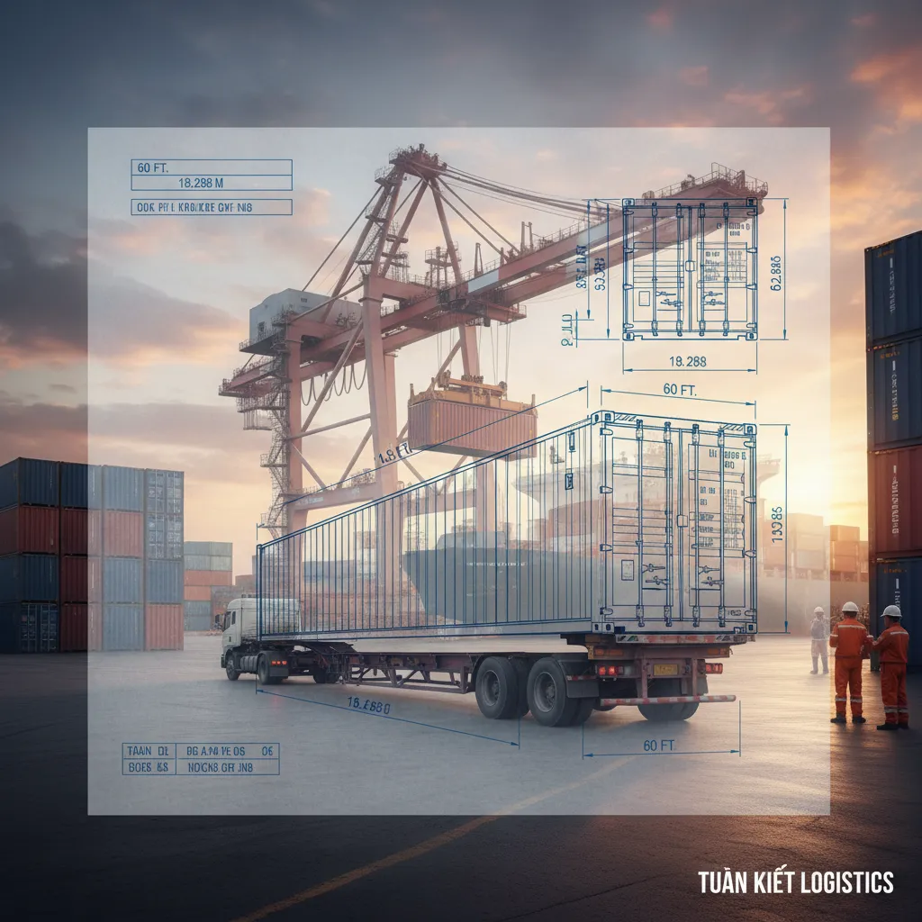 Container 60 feet có không? Kích thước & ứng dụng thực tế - Tuấn Kiệt ...